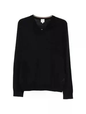 Paul Smith V-neck Long-sleeve Sweater - Blue