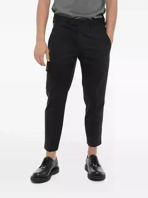 Neil Barrett Skinny-fit Belt-loop Cargo Pants - Black