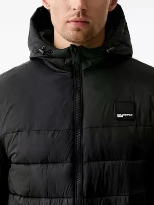 Karl Lagerfeld Hooded Quilted Jacket