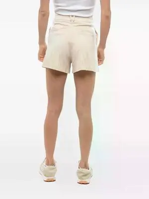 John Richmond Side-stripe Pleated Shorts