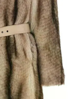 TWINSET Belted Gradient-effect Coat