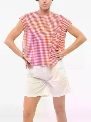 Woolrich Checked-pattern Cotton Blouse