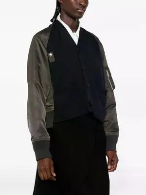 Sacai Long-sleeve Cardigan