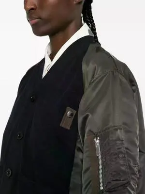 Sacai Long-sleeve Cardigan