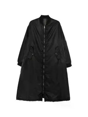 GIORGIO BRATO Zip-up Coat - Black