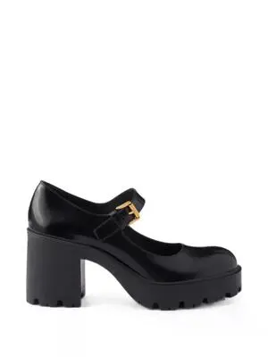 Prada Brushed Leather Pumps