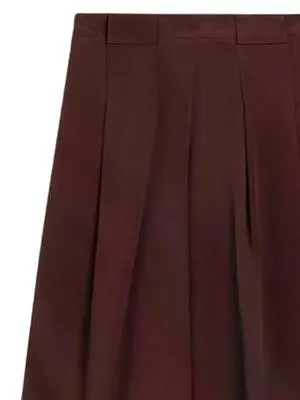 Momoni Aspen Wide-leg Pleated Trousers