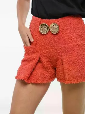 Balmain Escargot Jewel-detail Shorts