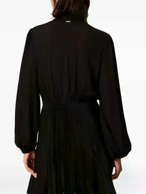 TWINSET Short Dress With Knitted Skirt