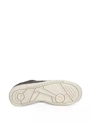 Polo Ralph Lauren Calf Leather Logo-embroidered Sneakers