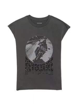 Zadig&Voltaire Cloe Tank Top - Grey