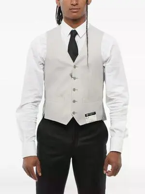 Corneliani V-neck Waistcoat - Grey