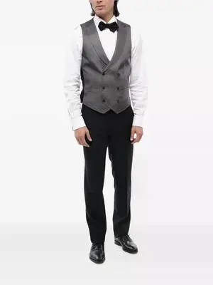 Corneliani Double-breasted Patterned Waistcoat