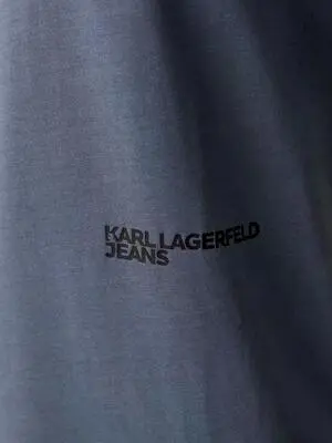 Karl Lagerfeld Logo-print Drop-shoulder T-shirt