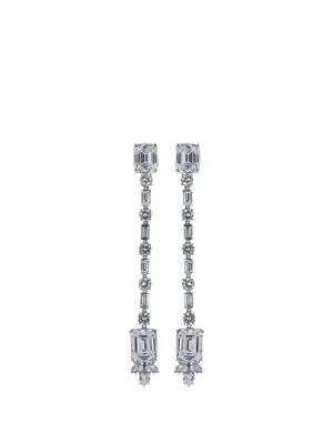 FANTASIA BY DESERIO Drop Earrings - Silver