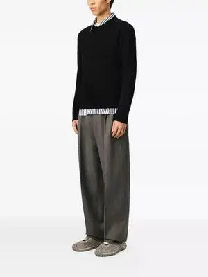 AMI Paris Crewneck Cashmere Sweater