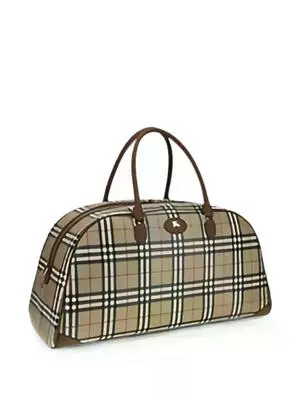 Burberry Check-pattern Holdall