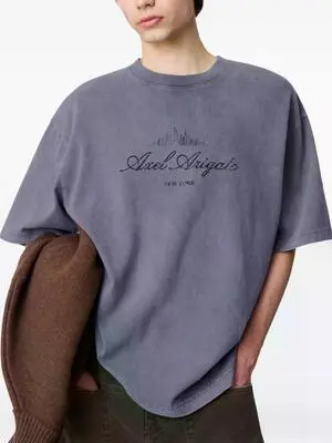 Axel Arigato Nyc Washed Sky T-shirt - Blue