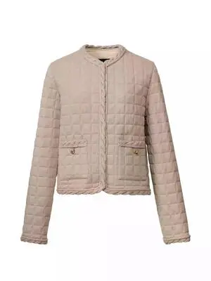 Fabiana Filippi Quilted Braided-trim Coat
