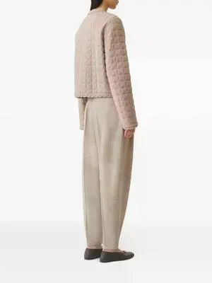 Fabiana Filippi Quilted Braided-trim Coat