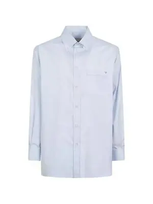 Valentino Garavani Vgold-plaque Pocket Shirt