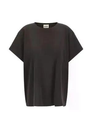 Khaite Winsley Dropped Shoulder Cotton T-shirt