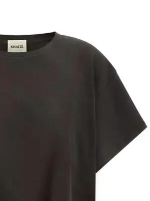 Khaite Winsley Dropped Shoulder Cotton T-shirt