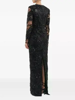 Rebecca Vallance Beau Long Sleeve Gown