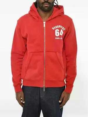 Dsquared2 Logo-print Zip-up Hoodie