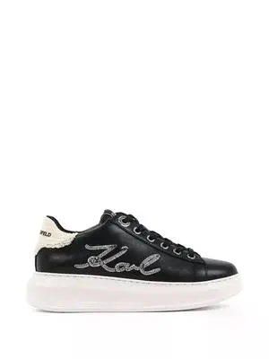 Karl Lagerfeld Embroidered Logo-patch Sneakers