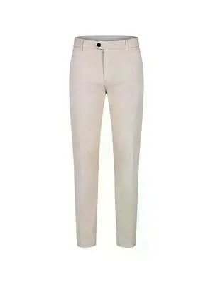 BE ABLE Pressed-crease Tailored Trousers - Neutrals