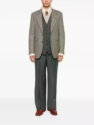 REVERES 1949 Prince Of Wales Check Single-breasted Blazer