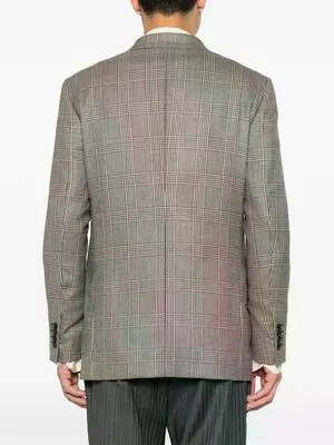 REVERES 1949 Prince Of Wales Check Single-breasted Blazer