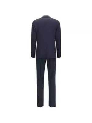 LARDINI Single-breasted Tailored Suit - Blue