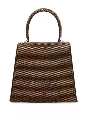 FERRAGAMO Iconic Top Handle Crystal Bag