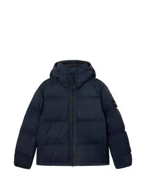 Stone Island Cordura Ripstop Down Jacket - Blue