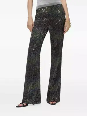 Missoni Sequin Embellished Flared Trousers - Black