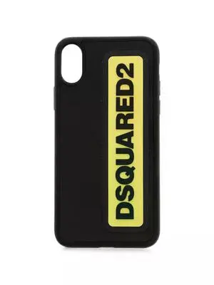 Dsquared2 Logo-patch Iphone Case - Black