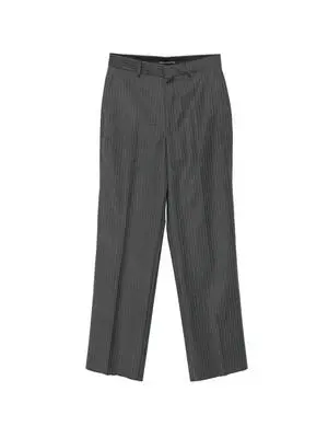 REVERES 1949 Pinstripe Pattern Straight-leg Trousers