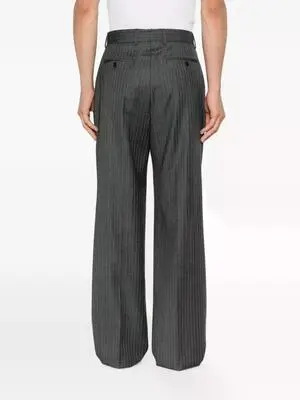 REVERES 1949 Pinstripe Pattern Straight-leg Trousers