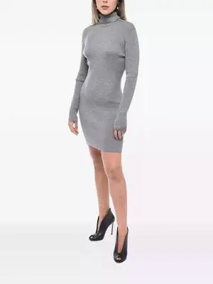 Dsquared2 Ribbed-knit Turtleneck Mini Dress