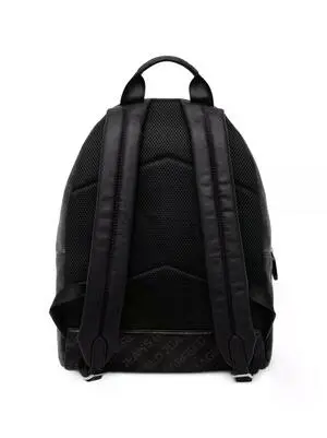 Karl Lagerfeld All-over Logo-embossed Backpack - Black
