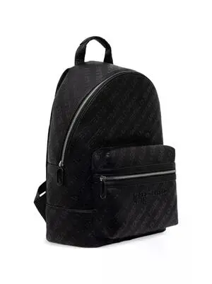 Karl Lagerfeld All-over Logo Embossed Backpack