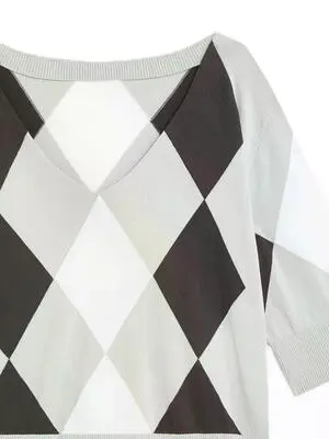 Liviana Conti Imperia Argyle-pattern Sweater