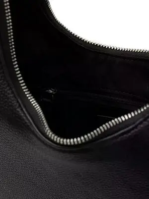 Karl Lagerfeld Pebbled-texture Curved Tote Bag