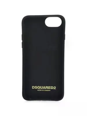 Dsquared2 Logo-print Iphone 8 Plus Phone Case - Black
