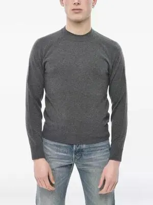PAOLO PECORA Raglan-sleeve Sweater - Grey