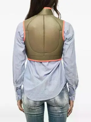 Dsquared2 Cropped Sleeveless Gilet
