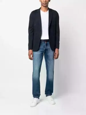 Kiton Slim-cut Cotton Jeans