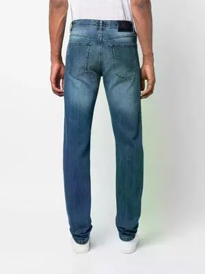 Kiton Slim-cut Cotton Jeans
